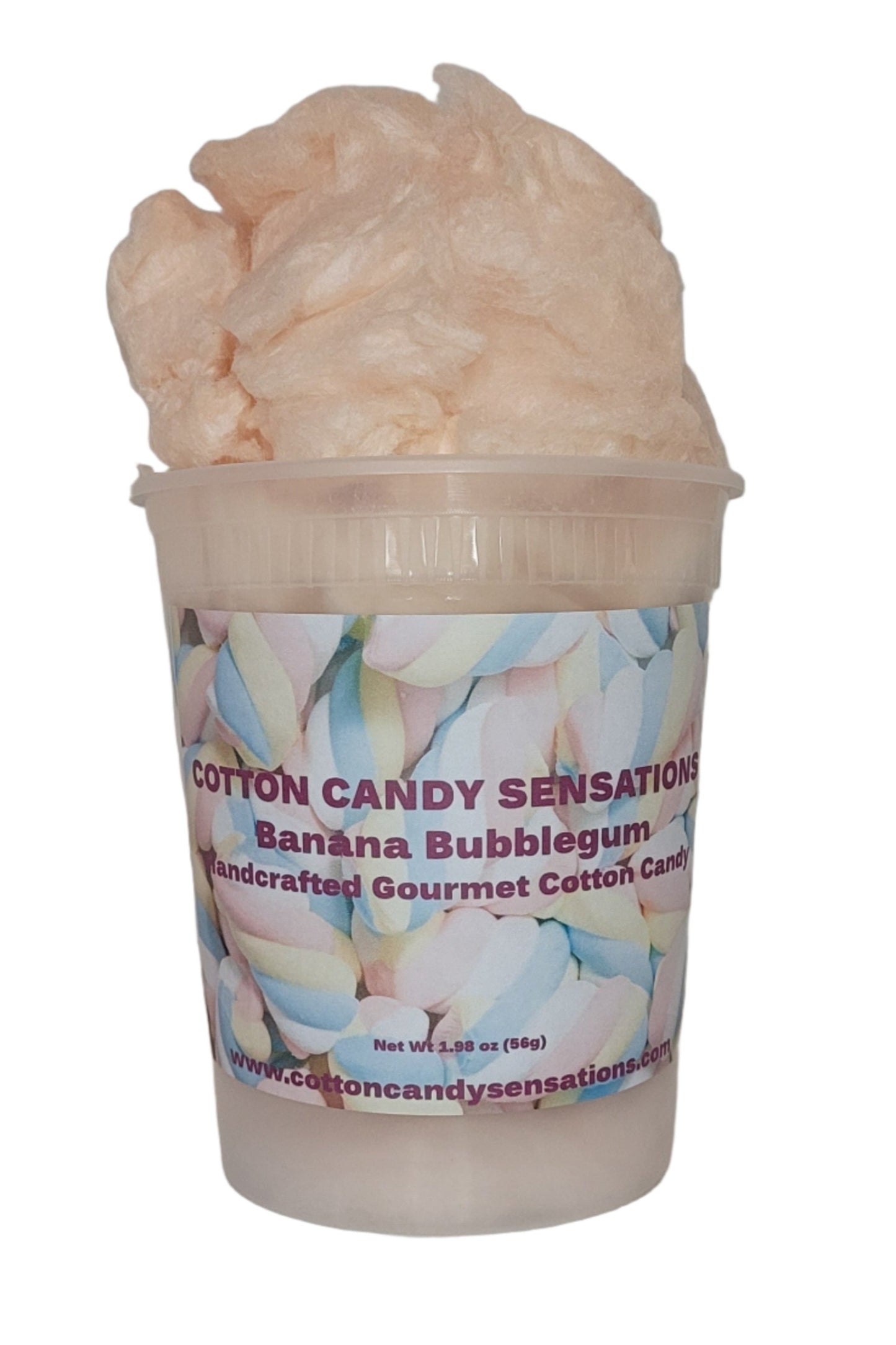 Banana Bubblegum Gourmet Cotton Candy – Cotton Candy Sensations