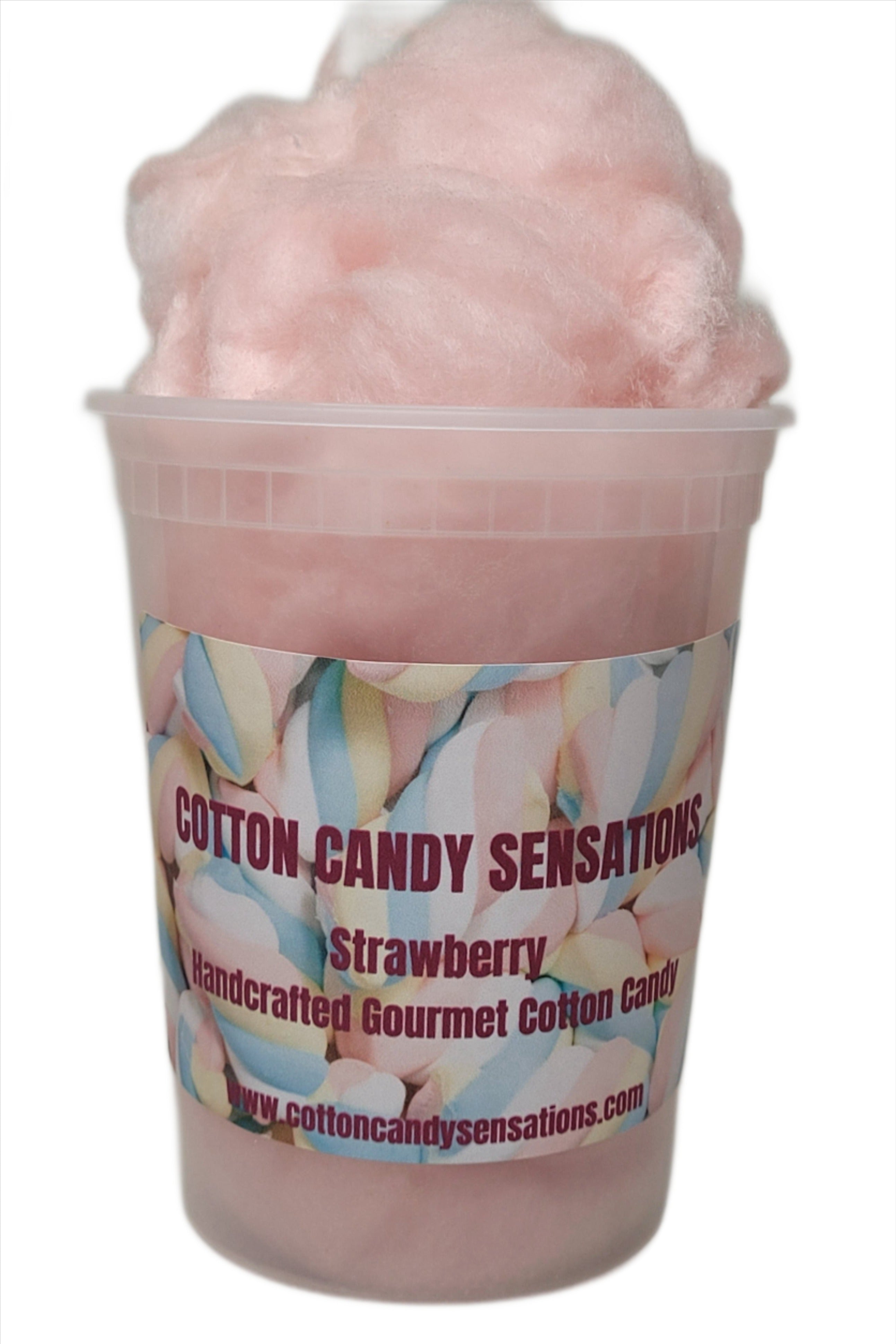Strawberry Gourmet Cotton Candy – Cotton Candy Sensations